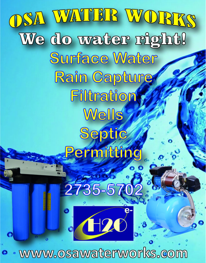 Osa Water Works – We Do Water Right!